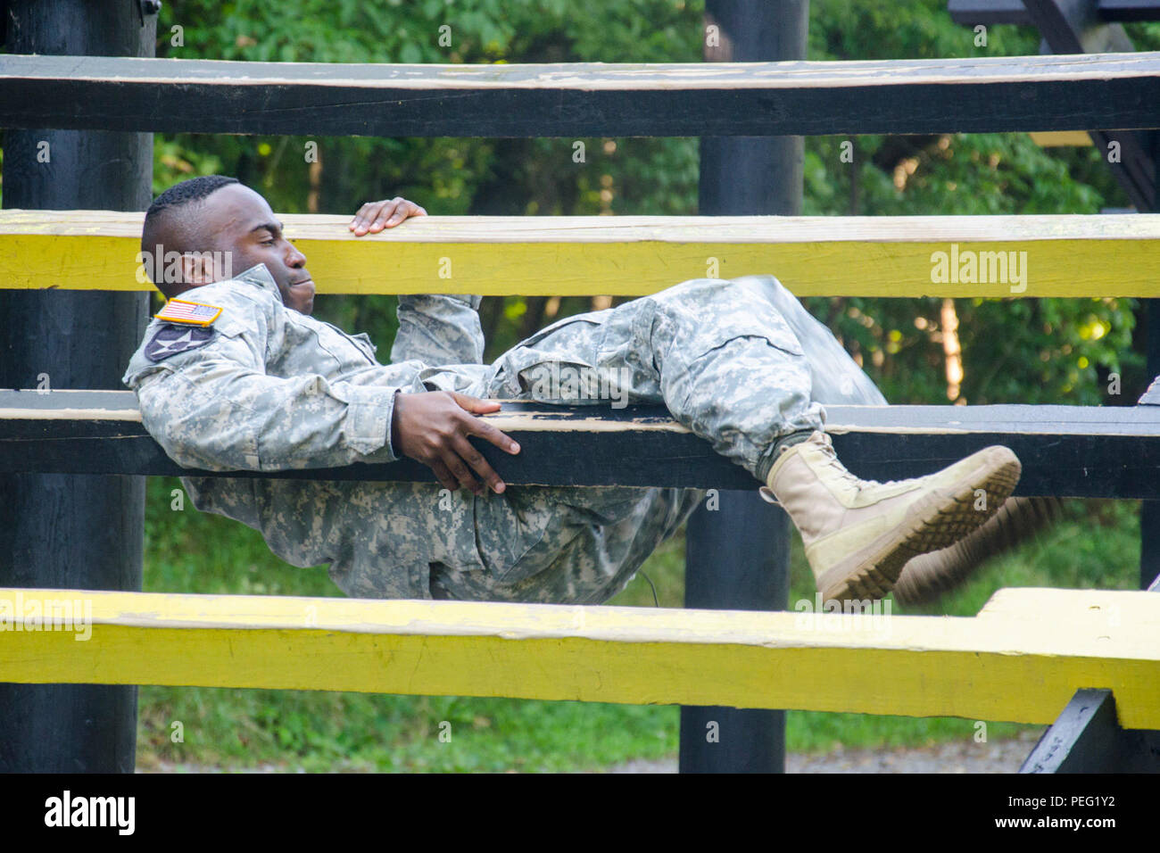 Sgt. Lonnie Francis, a Soldier with Headquarters and Headquarters ...