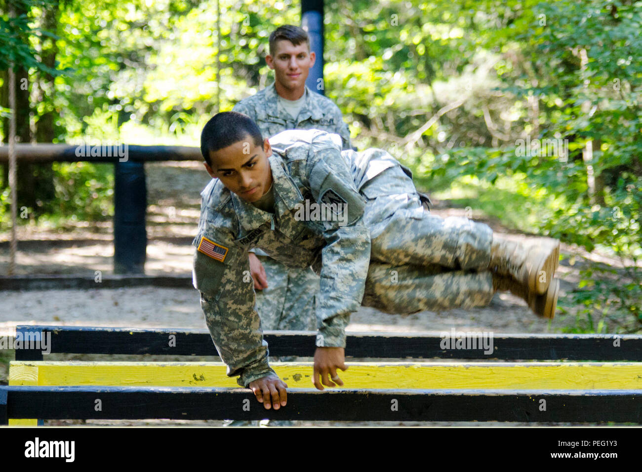 Spc. Triston Figueroa, a Soldier with Headquarters and Headquarters ...