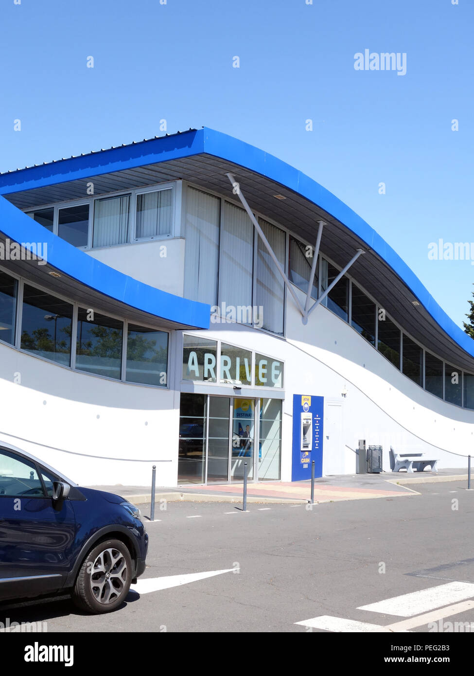 Exterior photographs of Béziers-Cap d'Agde Airport, France Stock Photo ...