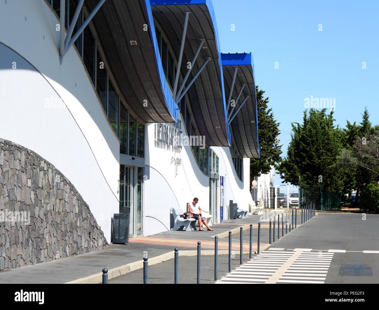 Exterior photographs of Béziers-Cap d'Agde Airport, France Stock Photo ...