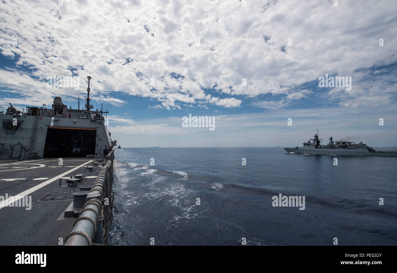 150820-N-MK881-131 SULU SEA (Aug. 20, 2015) The Lekiu-class guided ...