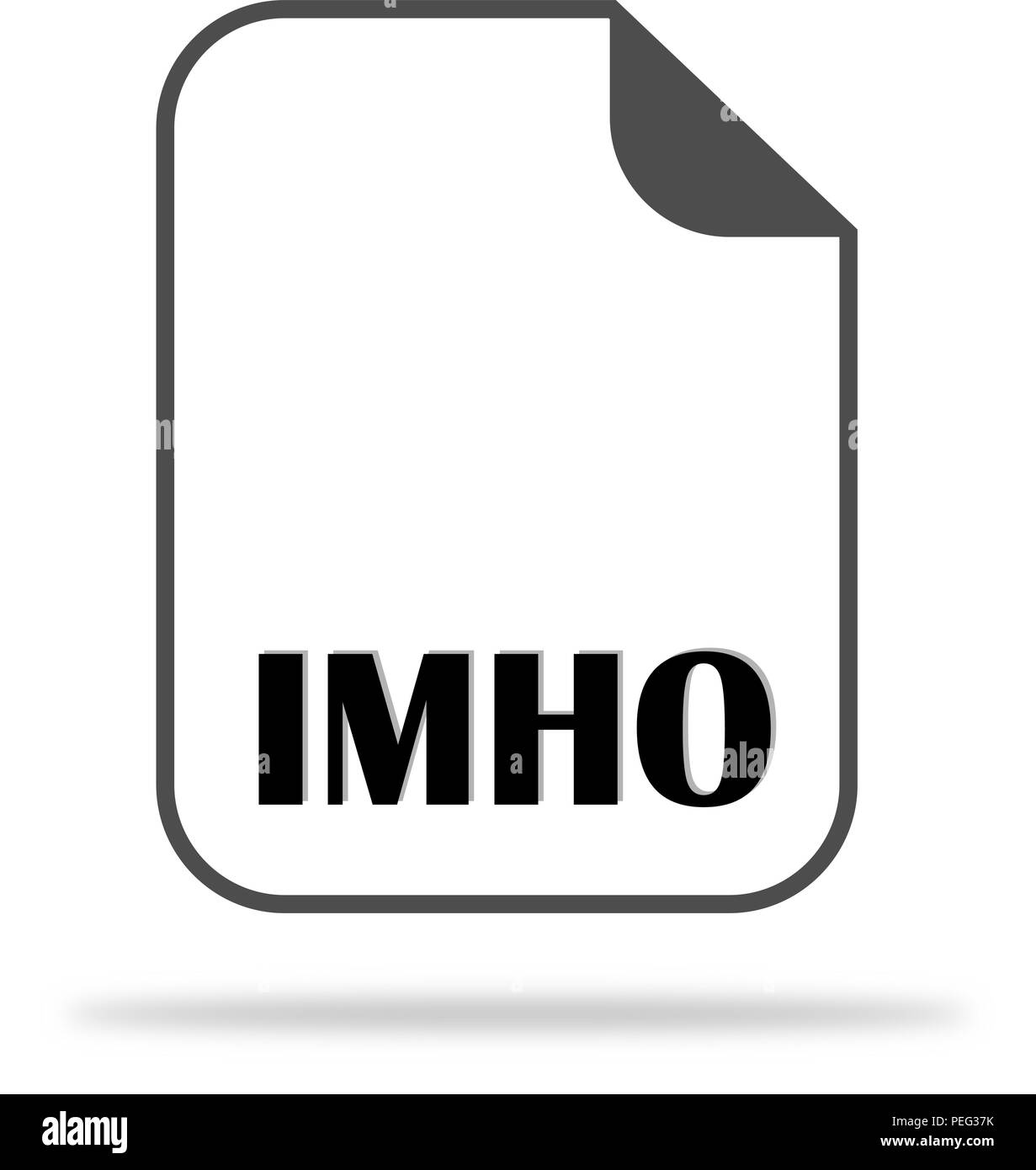 Imho vector vectors hi-res stock photography and images - Alamy