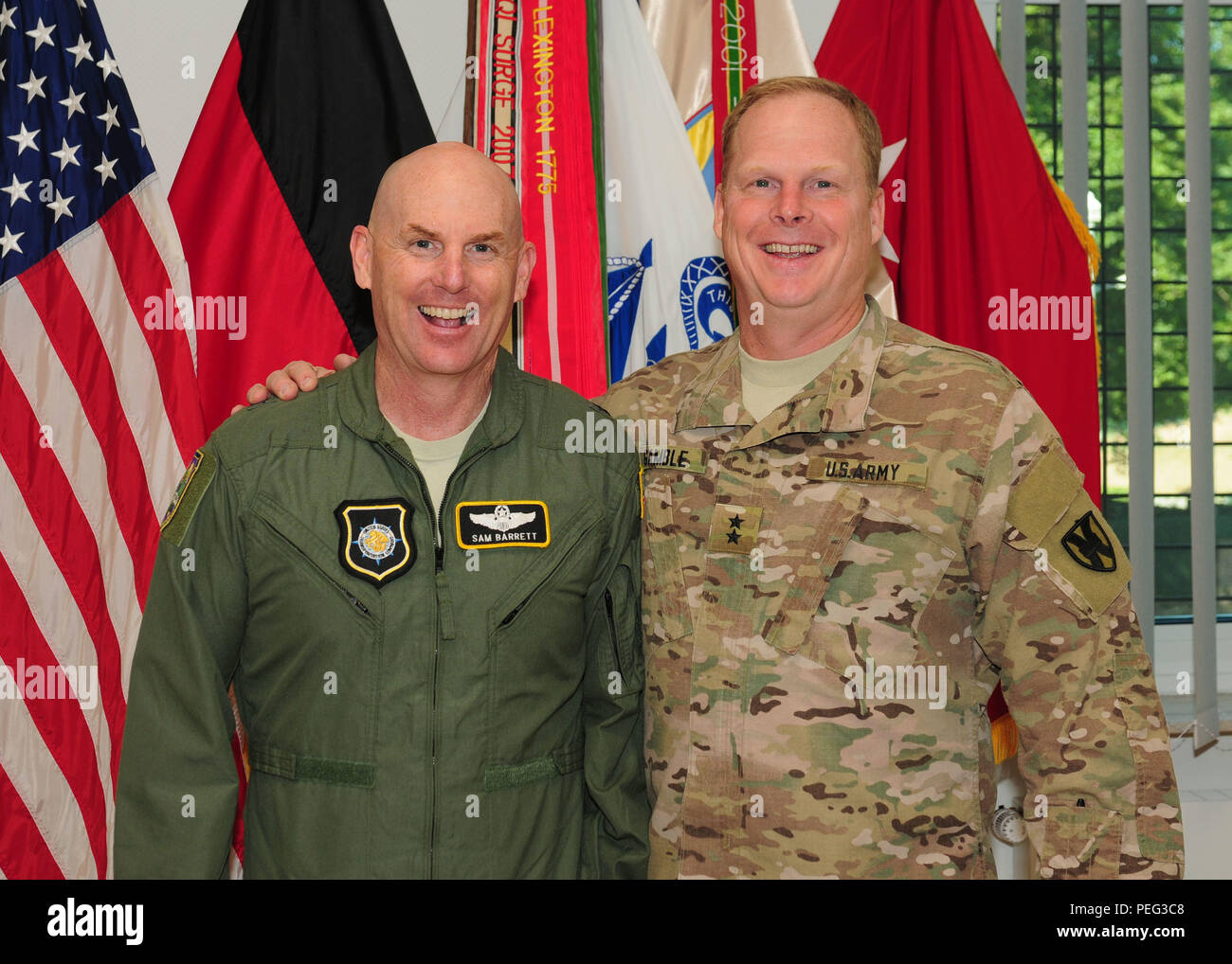Maj gen sam barrett hi-res stock photography and images - Alamy