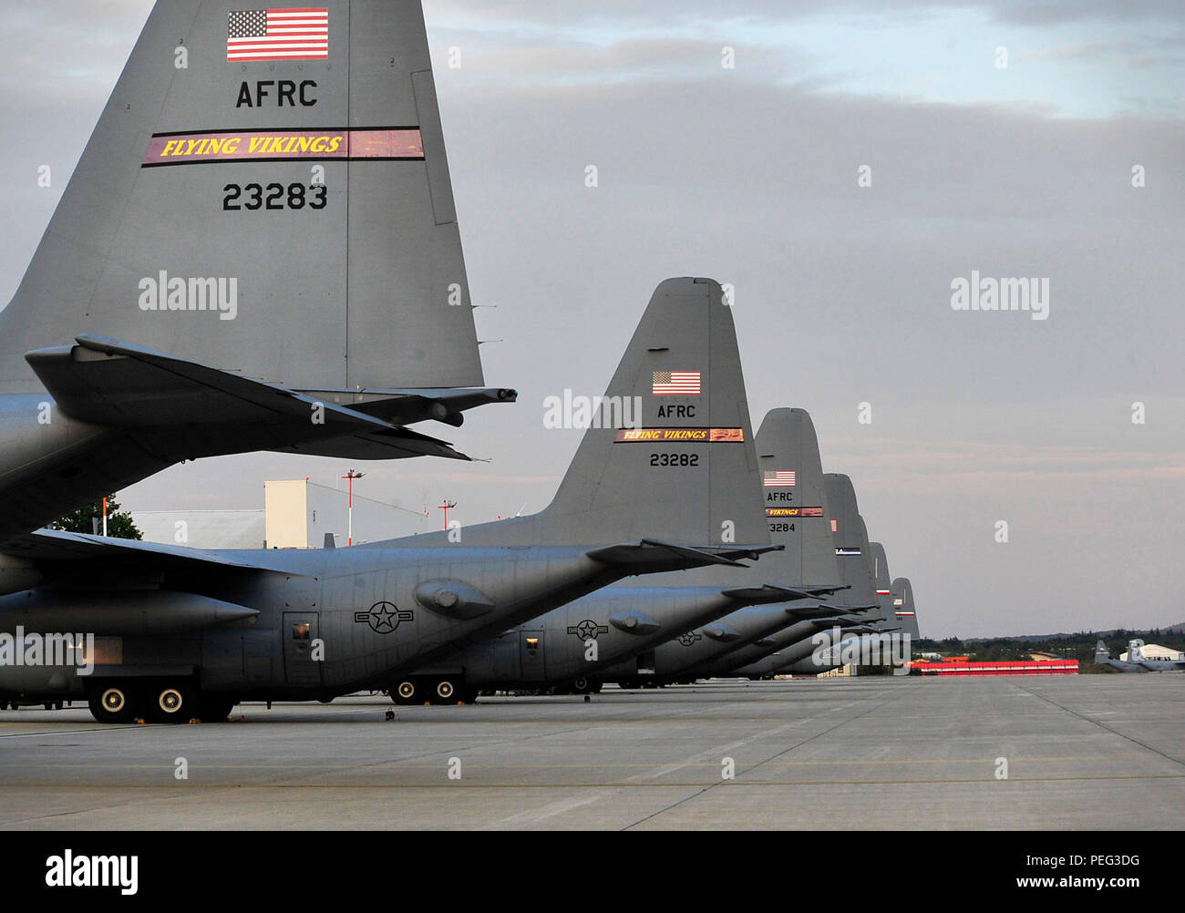 Airframes sit on the runway after arriving from Minneapolis-Saint Paul ...