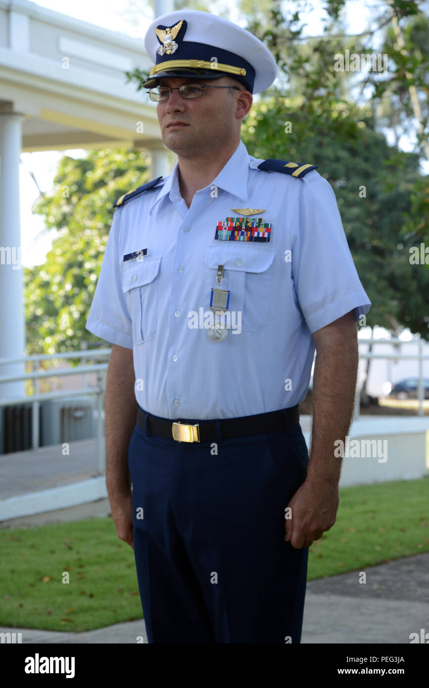 Ensign Roland Blake was presented the Silver Life Saving Medal at the ...