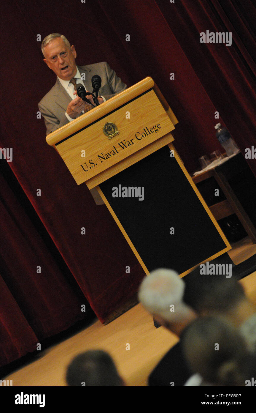 Retired U.S. Marine Corps Gen. James N. Mattis, former 11th commander ...