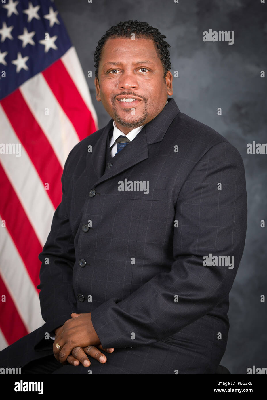 This is the official portrait of Management Analyst, Inspector General ...