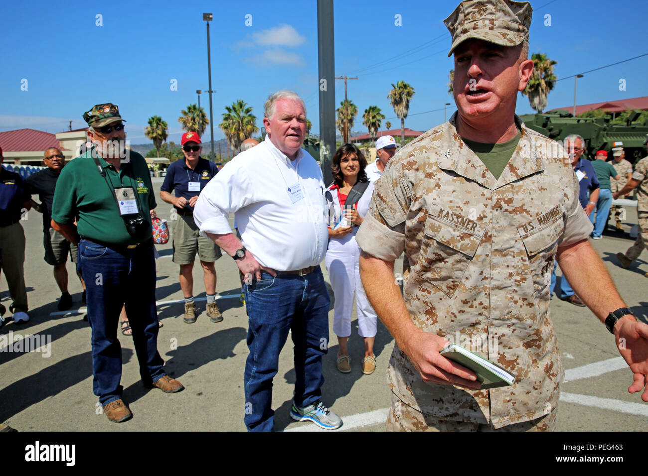 Col. Kenneth R. Kassner, the 3rd Battalion, 5th Marine Regiment, 1st ...