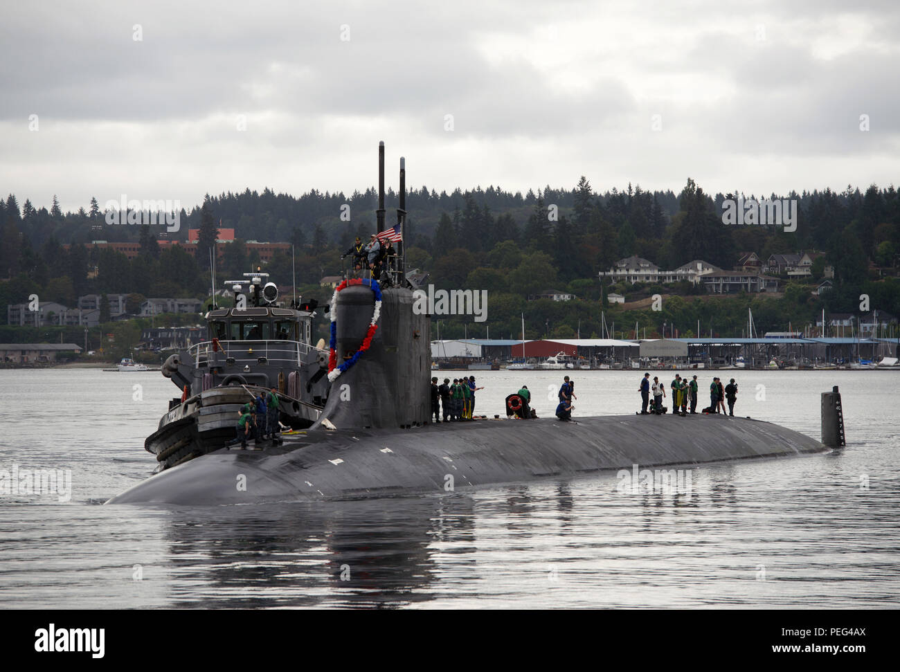 Seawolf class nuclear submarine hi-res stock photography and images - Alamy