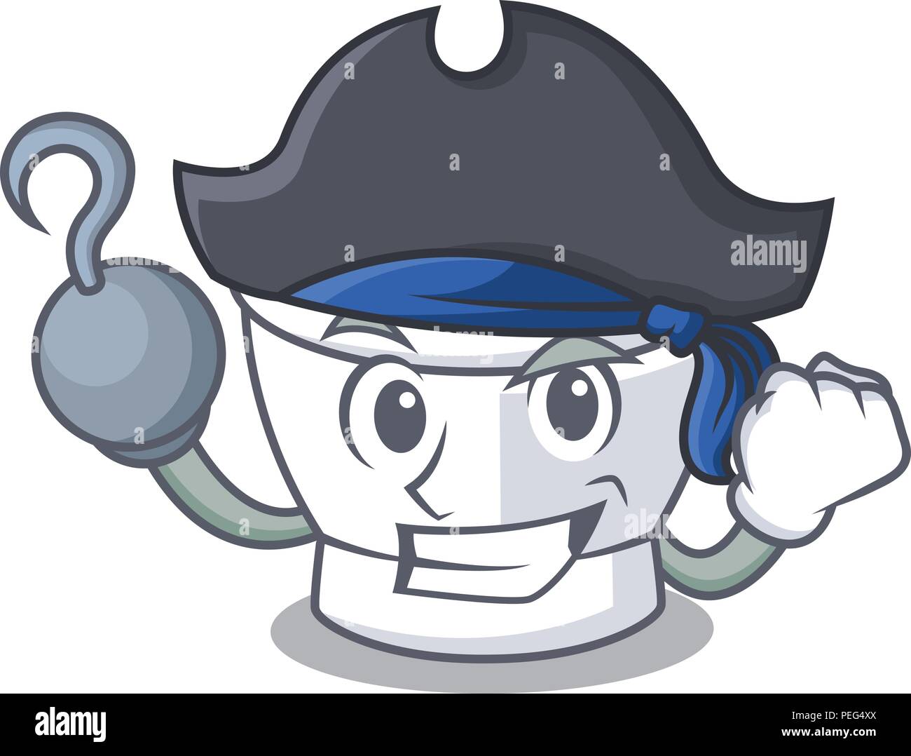 Pirate mortar character cartoon style Stock Vector Image & Art - Alamy