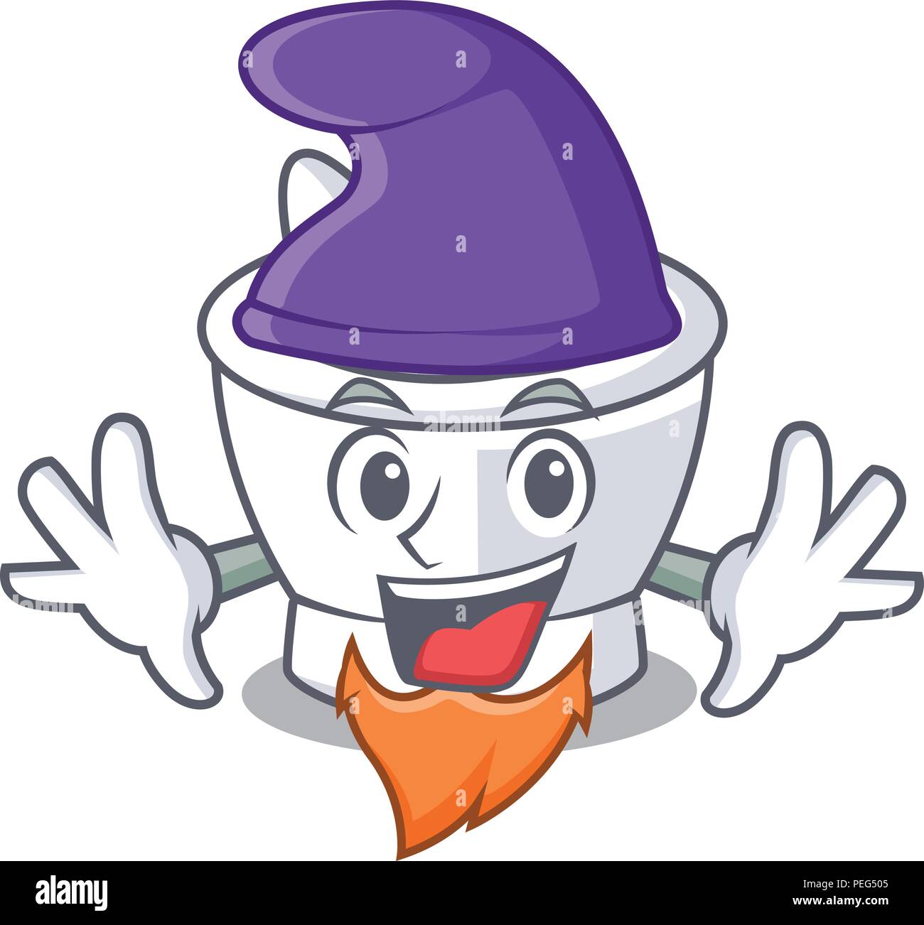 Elf mortar character cartoon style Stock Vector Image & Art - Alamy