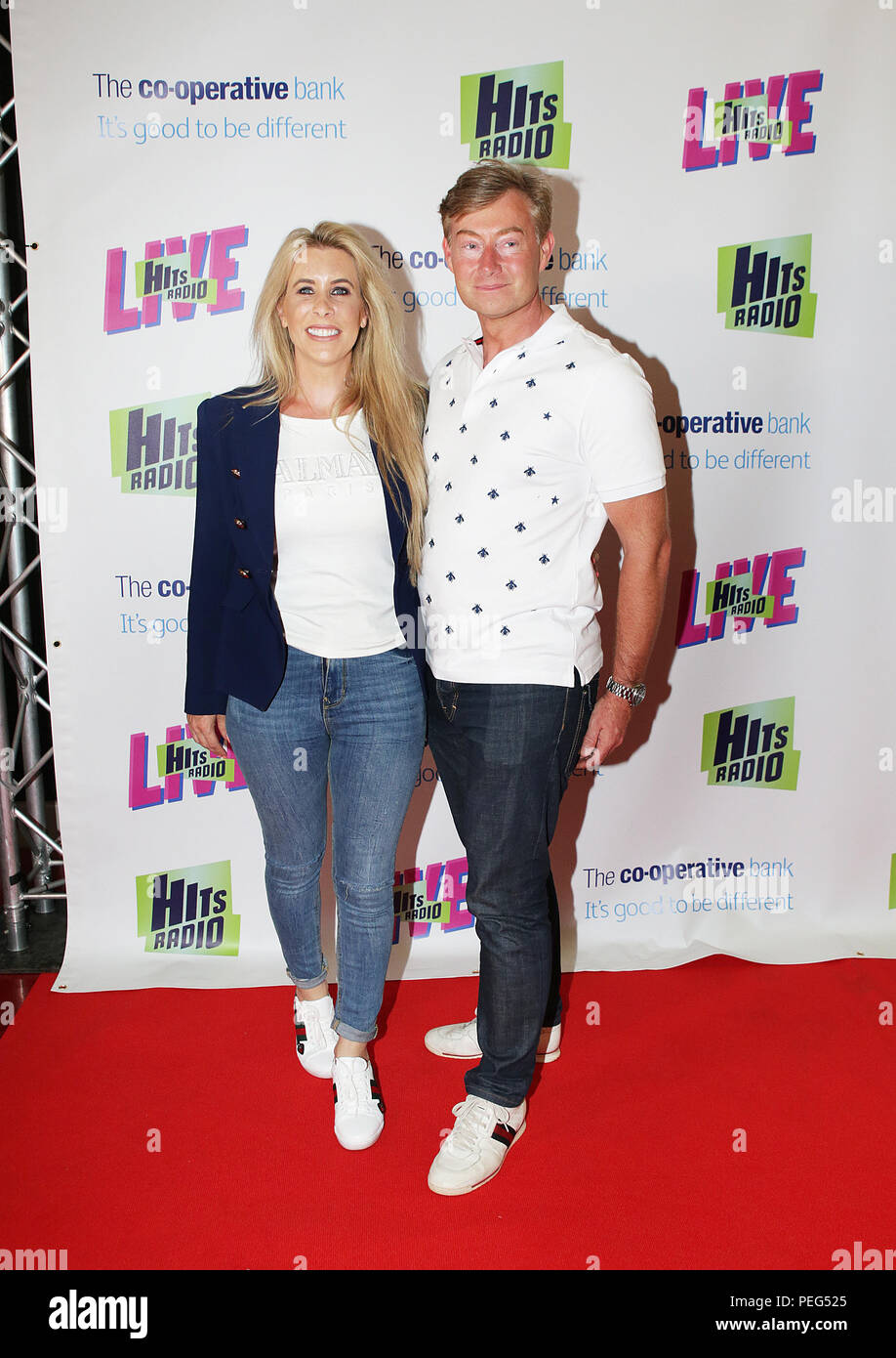 Celebrities Backstage at 'Hits Radio' at Manchester Arena Featuring ...