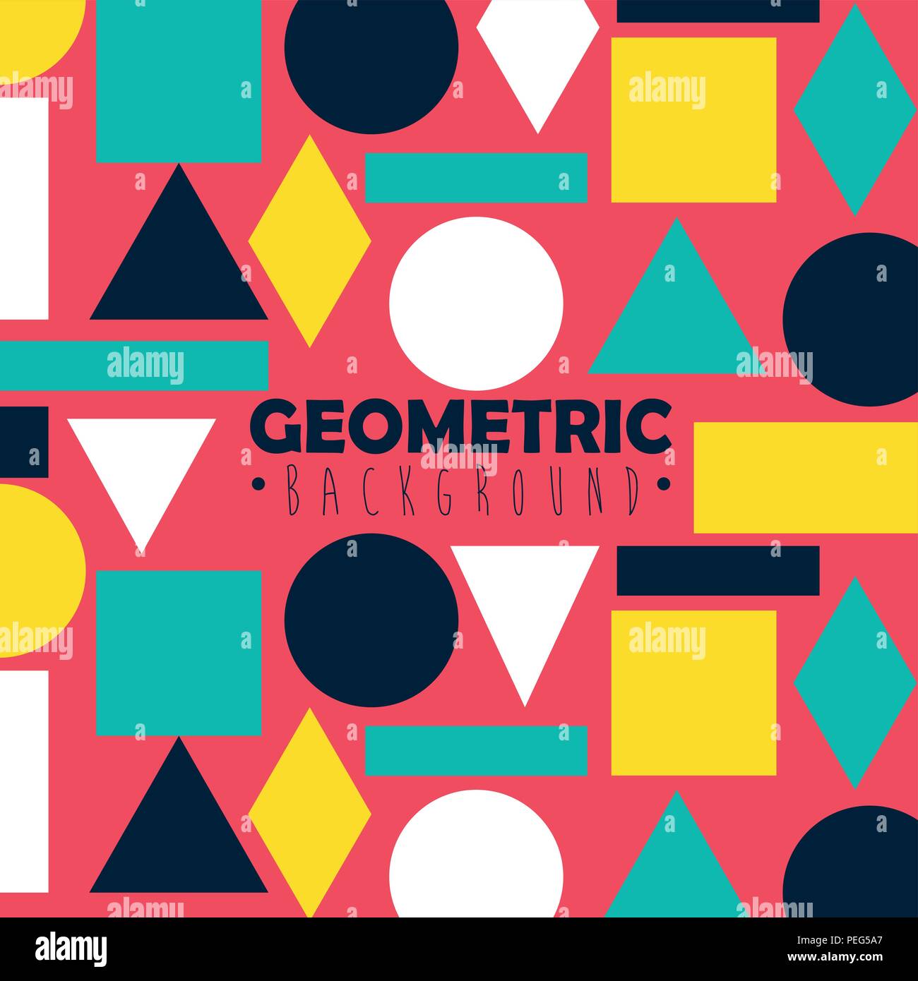 figures geometrics and colors background vector illustration design ...