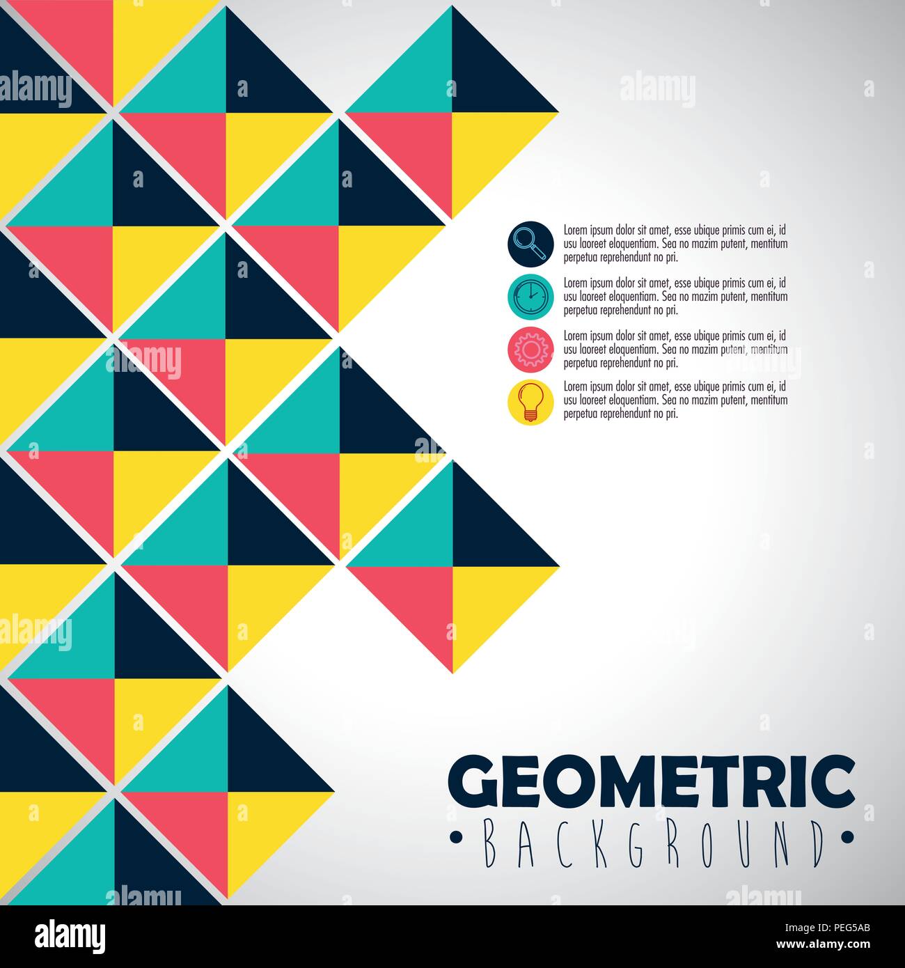figures geometrics and colors background vector illustration design ...