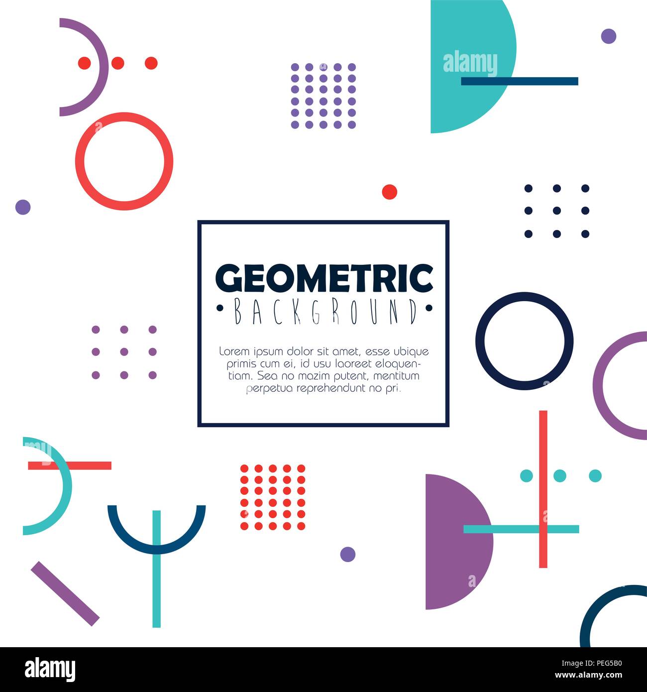 figures geometrics and colors background vector illustration design ...