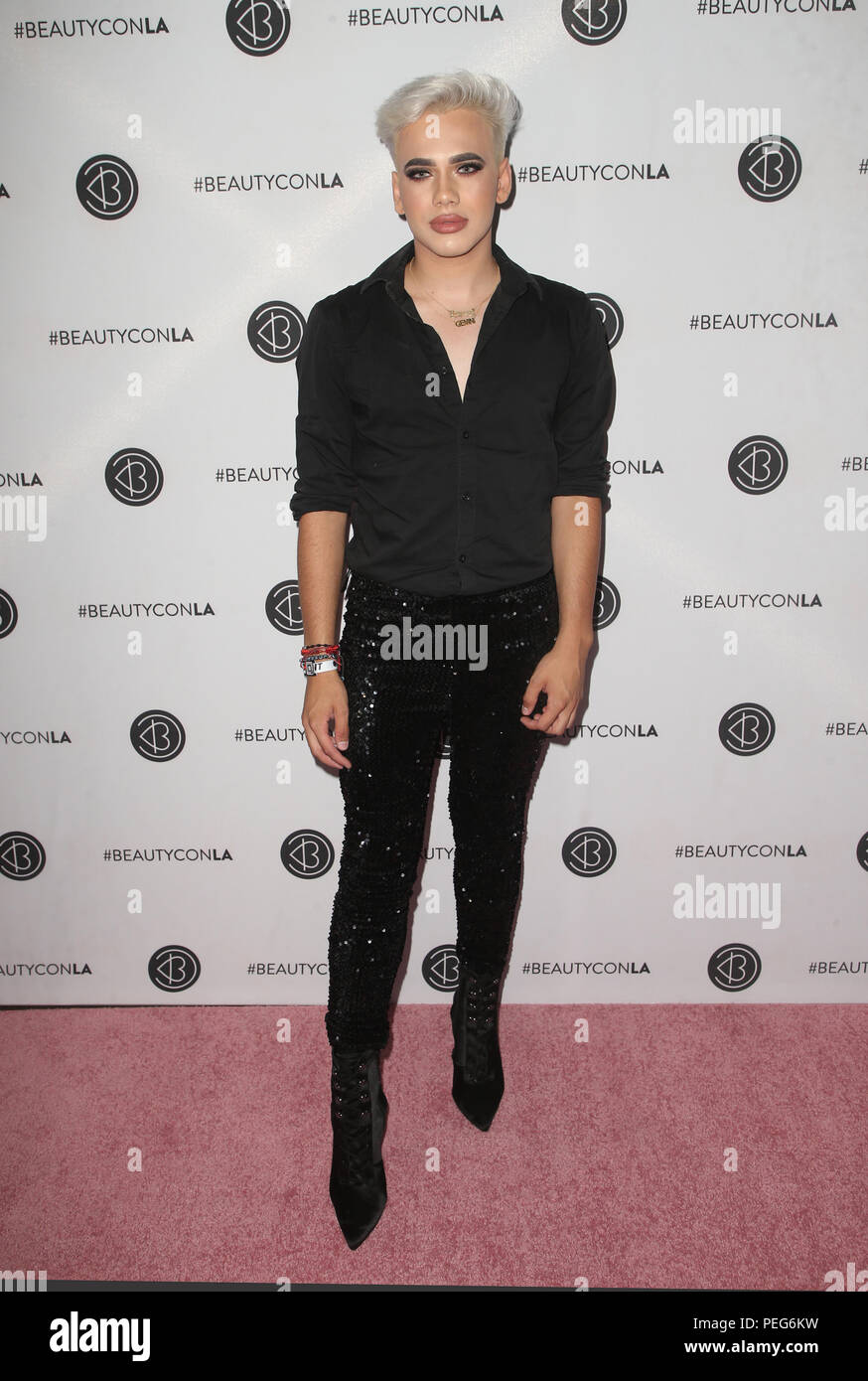 Beautycon Festival LA 2018 Featuring: Cameron Pulido Where: Los Angeles ...