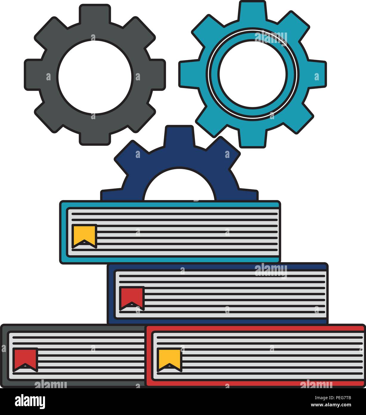 Engineering books Stock Vector Images - Alamy