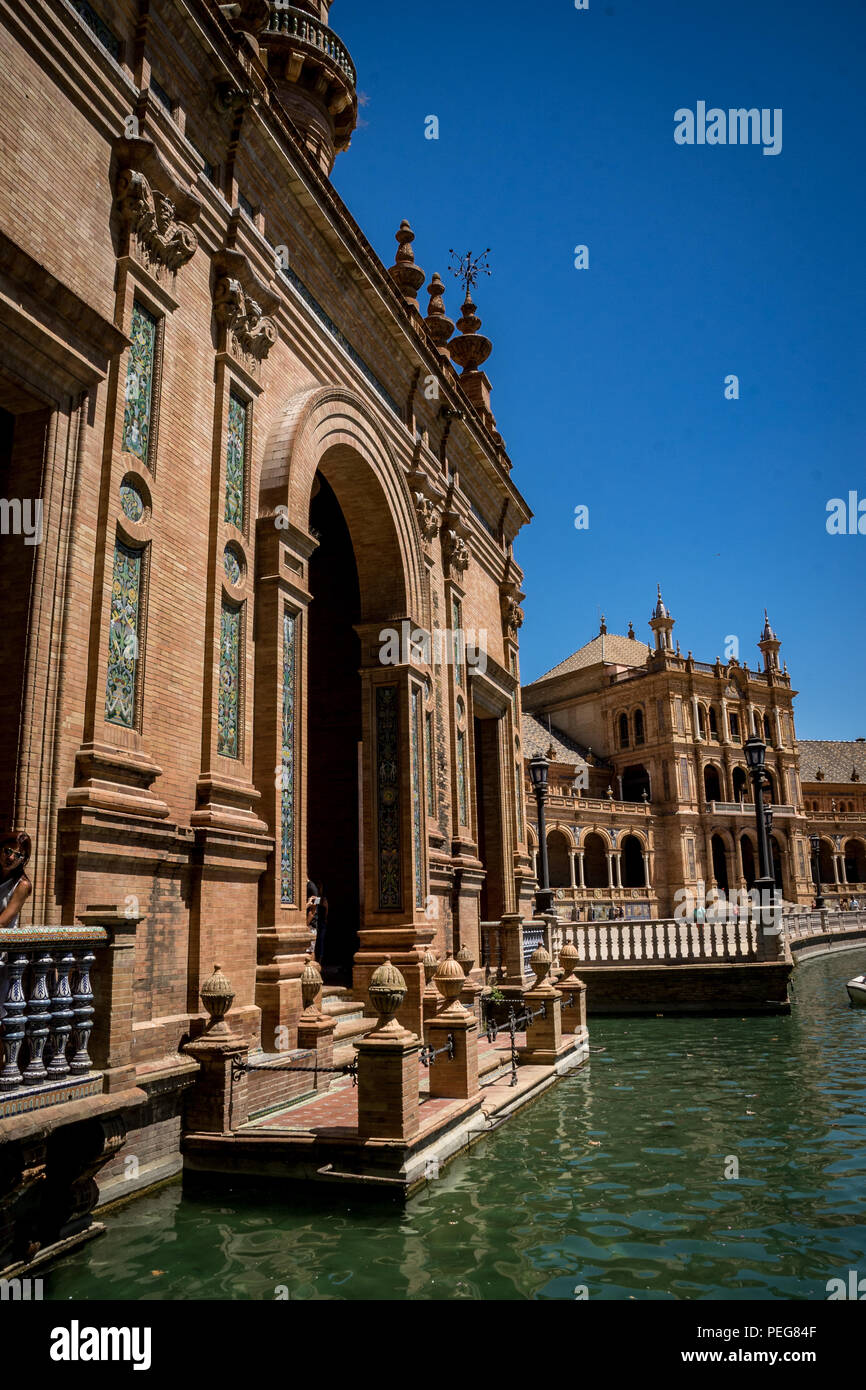 South tower plaza de espana seville hi-res stock photography and images ...