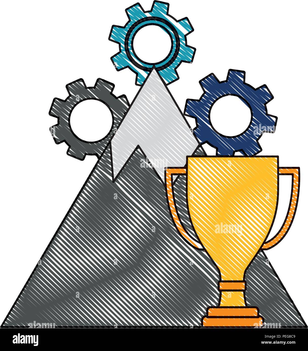 Business transformation award Stock Vector Images - Alamy