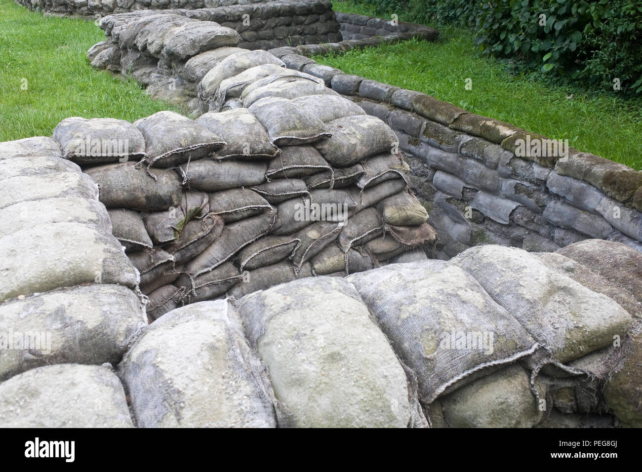 Sand bags ww1 hi-res stock photography and images - Alamy