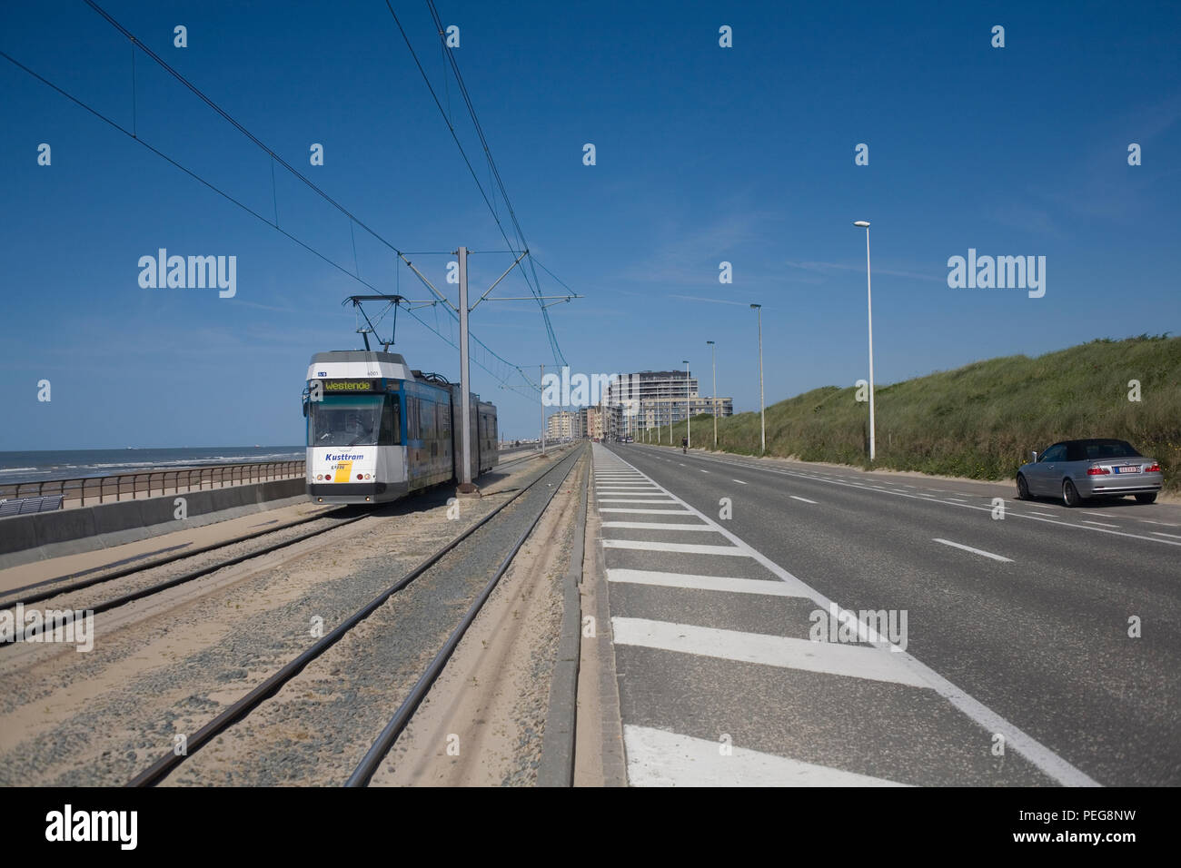 Tram road markings hi-res stock photography and images - Alamy