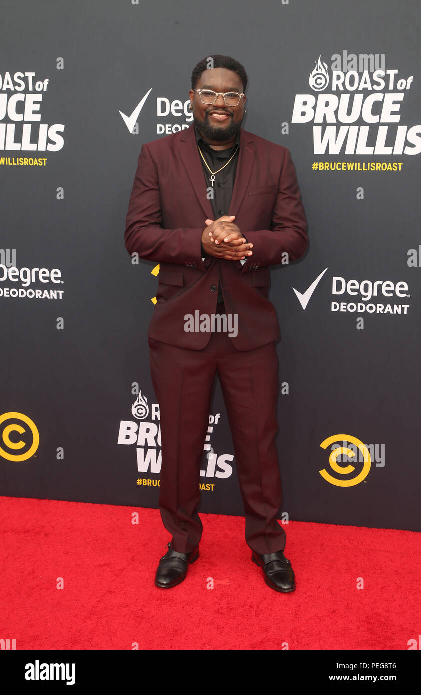Comedy Central Roast Of Bruce Willis Featuring: Lil Rel Howery Where: Los Angeles, California ...