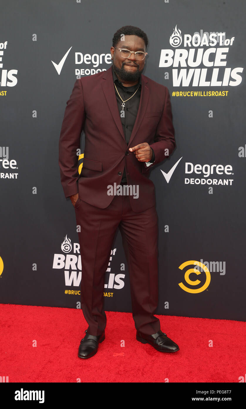 Comedy Central Roast Of Bruce Willis Featuring: Lil Rel Howery Where: Los Angeles, California ...