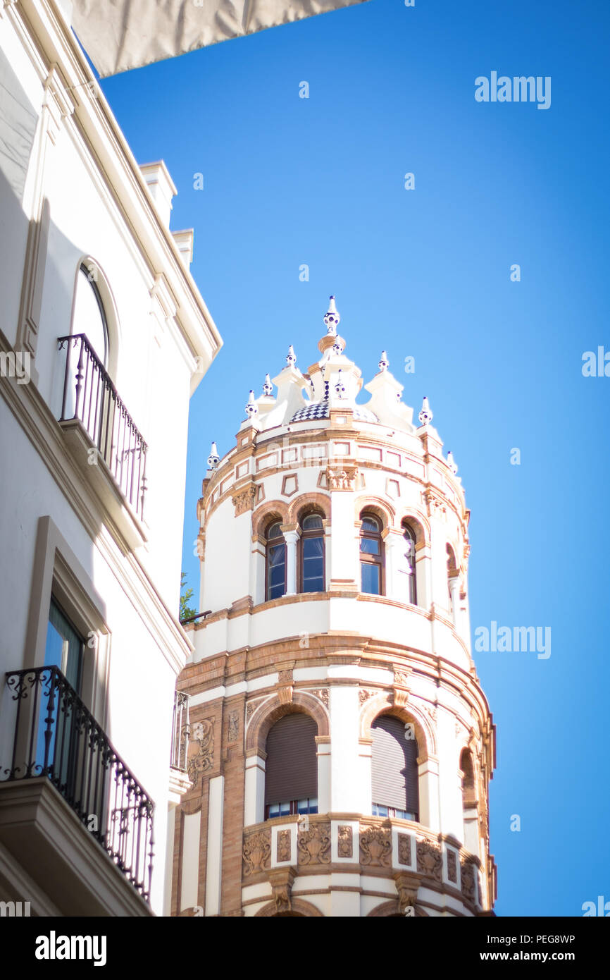 Streets of Sevilla Buildings Stock Photo - Alamy