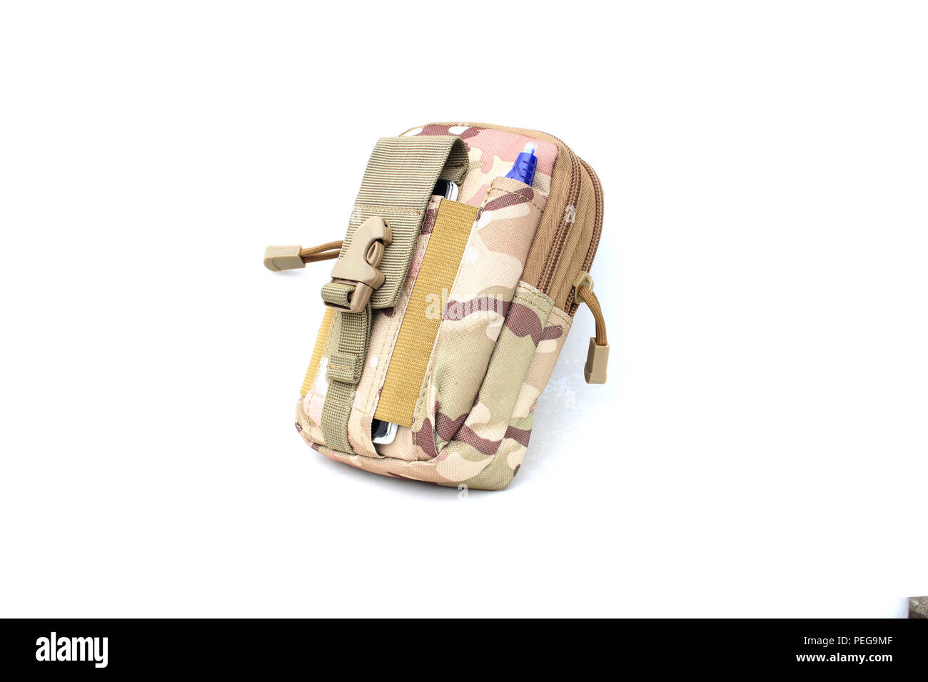 pocket of military on isolated Stock Photo - Alamy