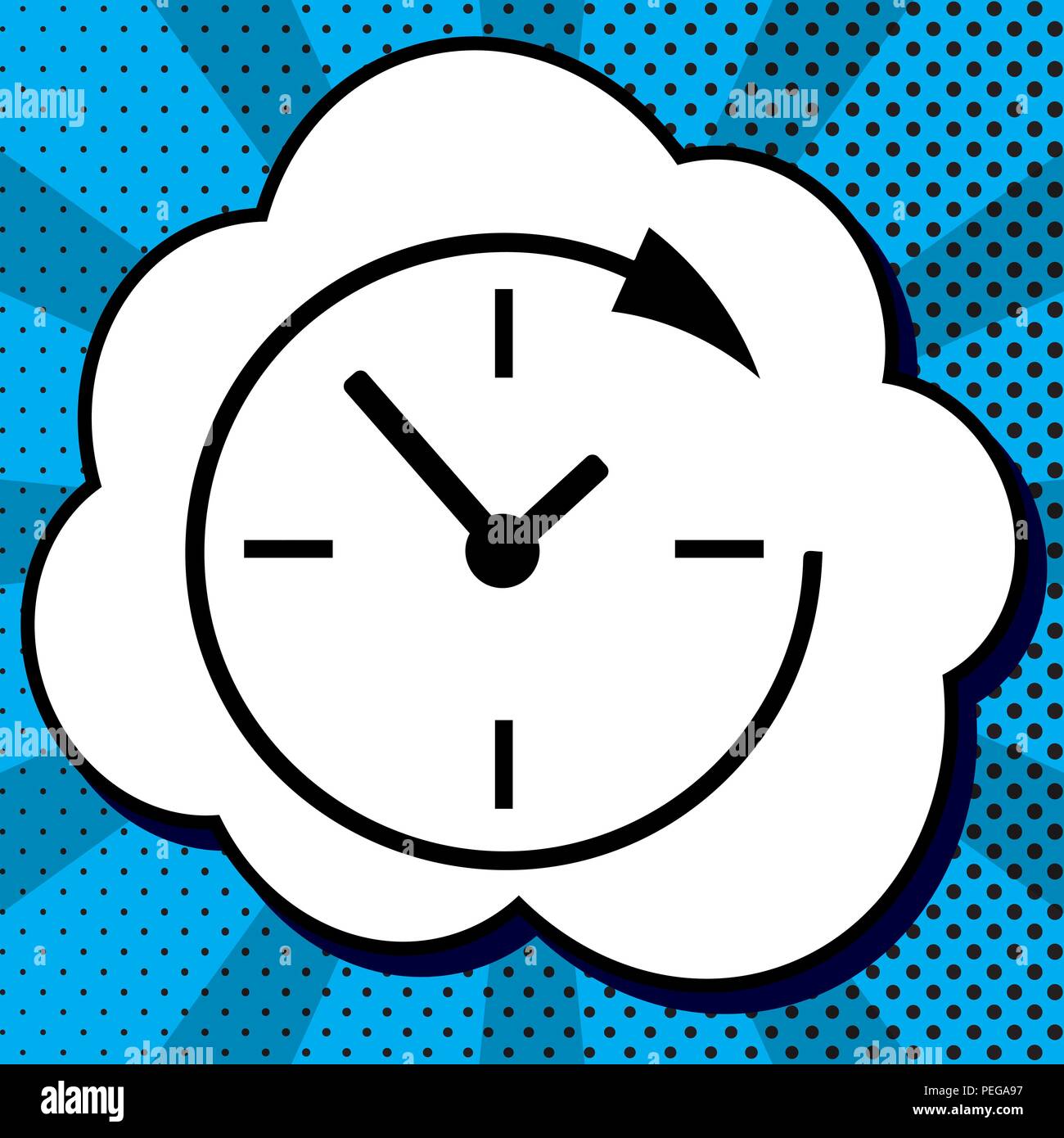 Service and support for customers around the clock and 24 hours. Vector ...