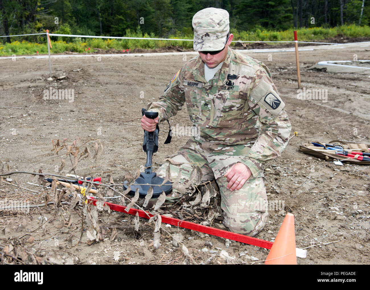Staff Sgt. Austin Murphy, explosive ordnance disposal specialist, 720th ...