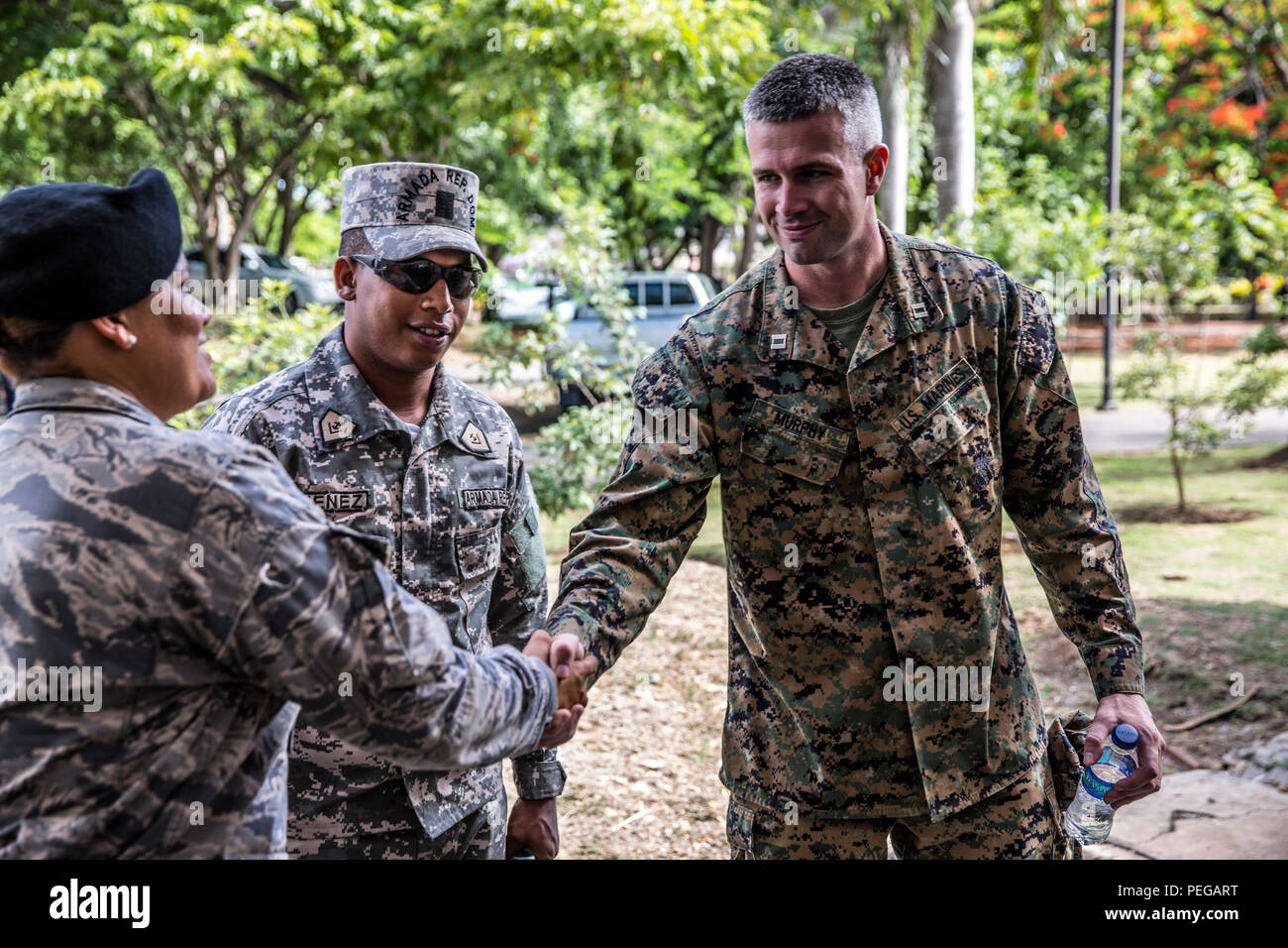 U S Marine Corps Capt Patrick Murphy A Civil Affairs Officer