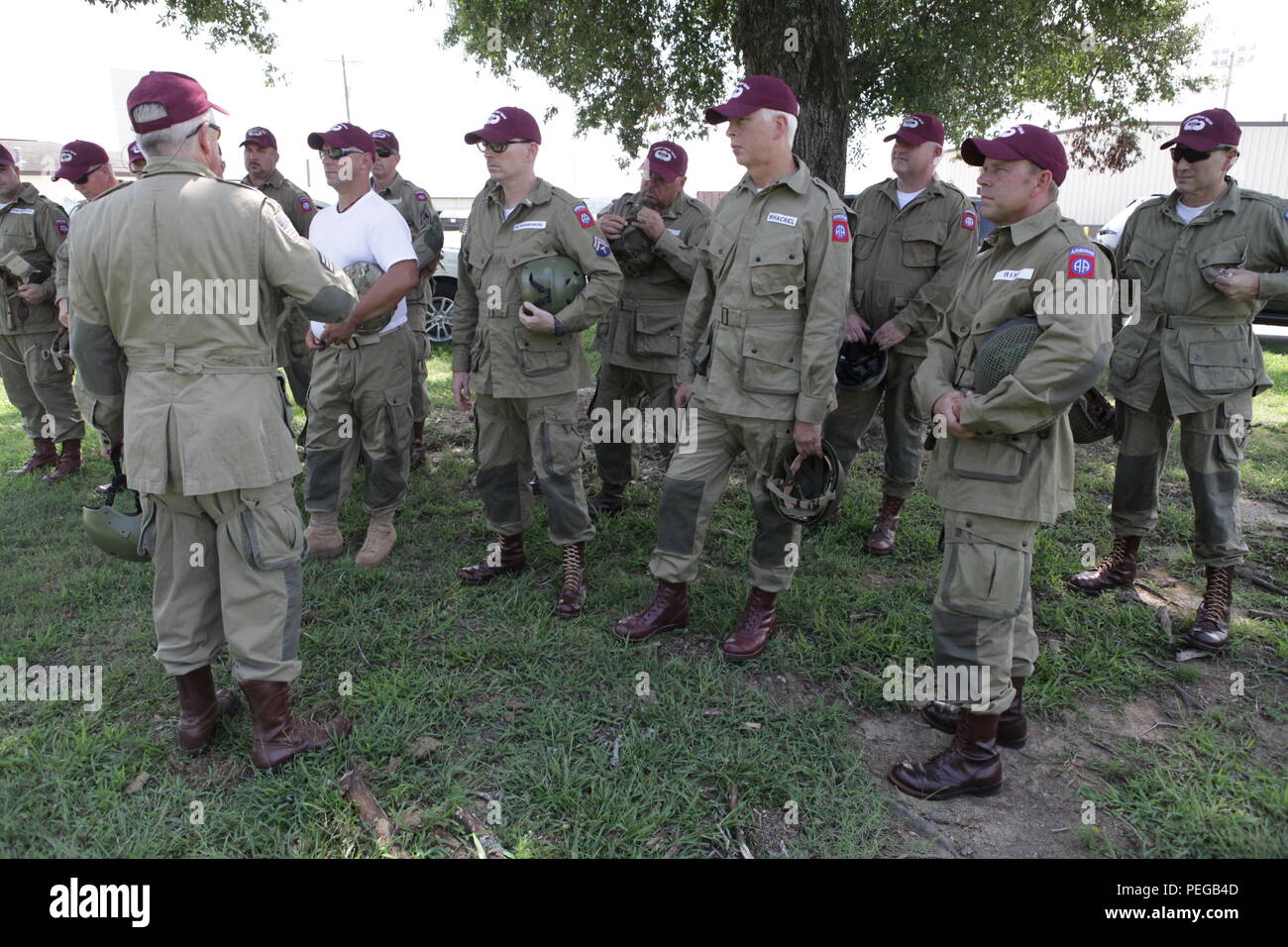 Retired U.S. Army Sgt. Butch Garner, the primary jump master of the ...