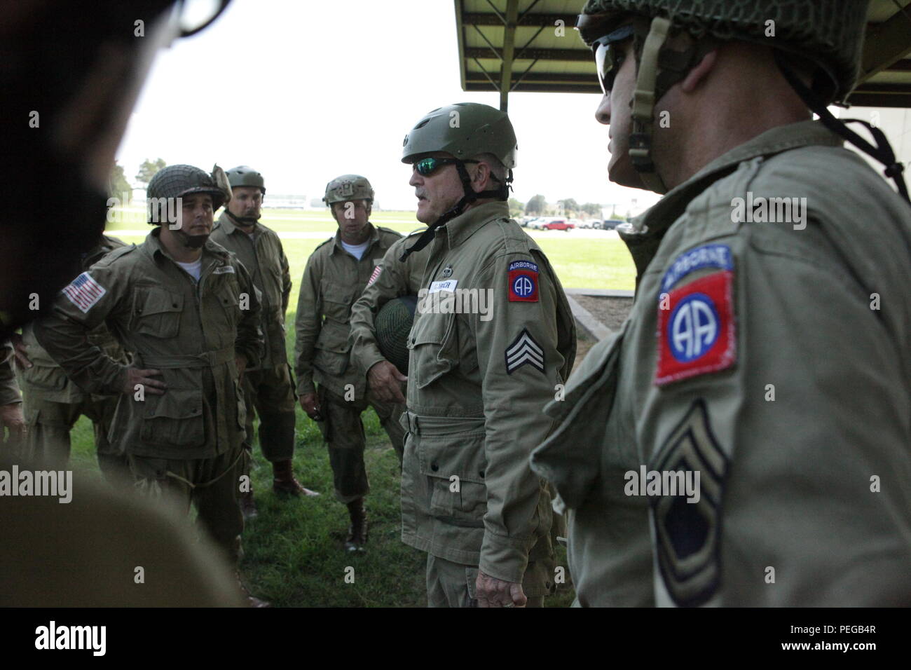 Retired U.S. Army Sgt. Butch Garner, the primary jump master of the ...