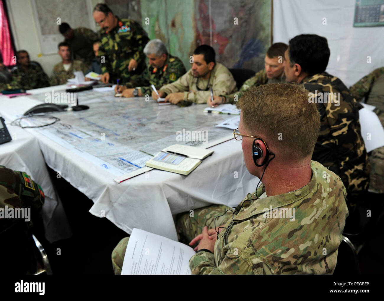 Brig. Gen. Christopher Bentley, Train, Advise, Assist Command - East ...