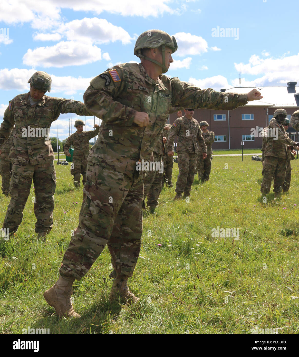 First Lt. Andrew Evans, 1st Battalion physician assistant assigned to ...