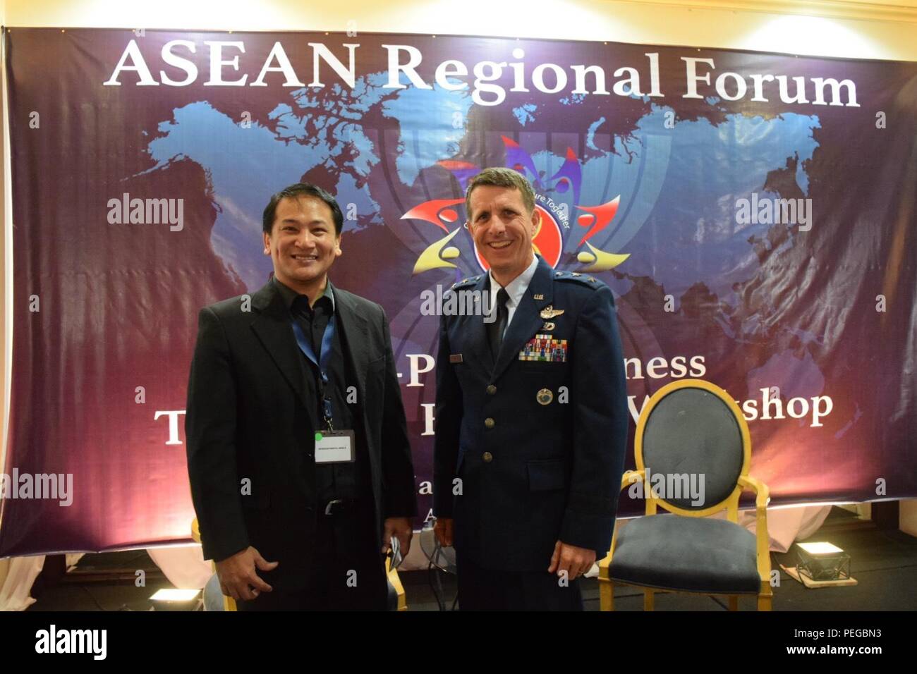 Maj. Gen. Michael Compton, head of the U.S. Delegation and Air National ...