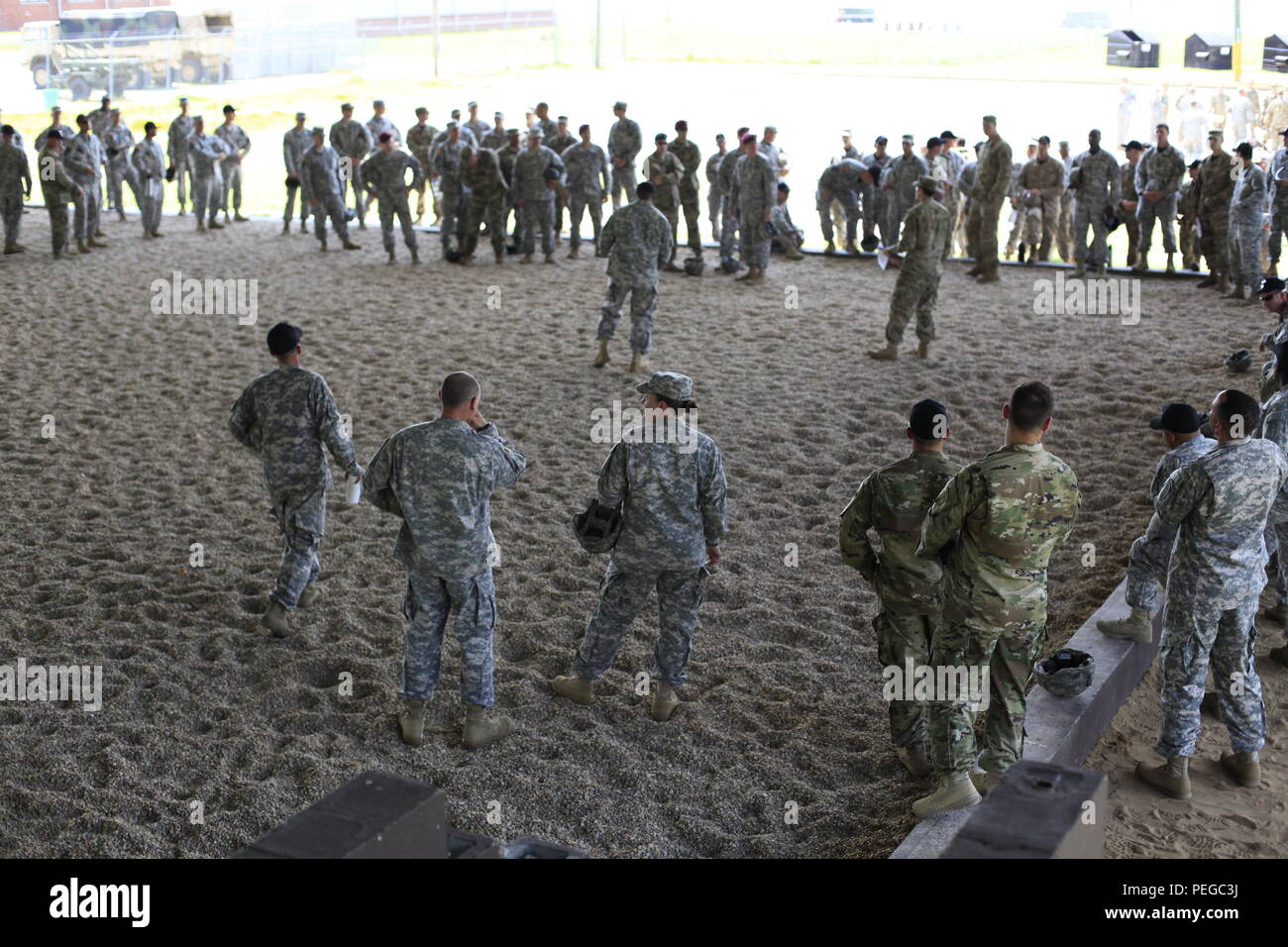 On Aug. 14, 2015, a U.S. Army primary jump master from Alpha Company ...