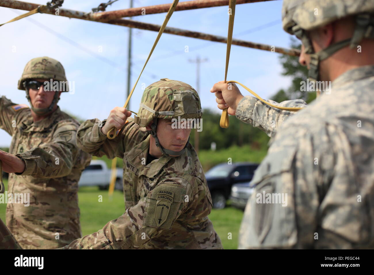 U.S. Army Sgt. 1st Class David Patterson, with Alpha Company, 1st ...