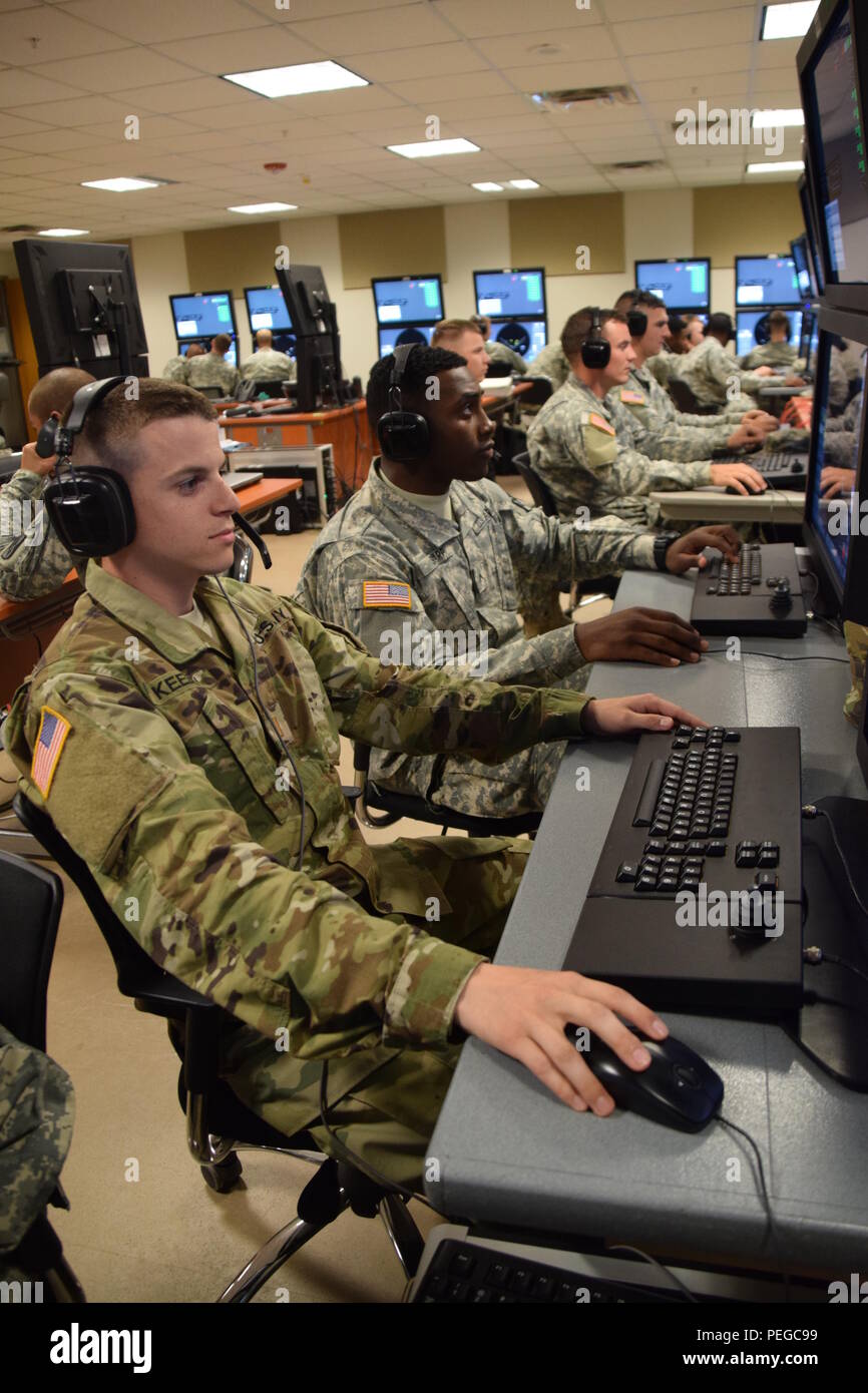 Second Lt. Clinton Keeley, an air defense officer assigned to 2nd ...