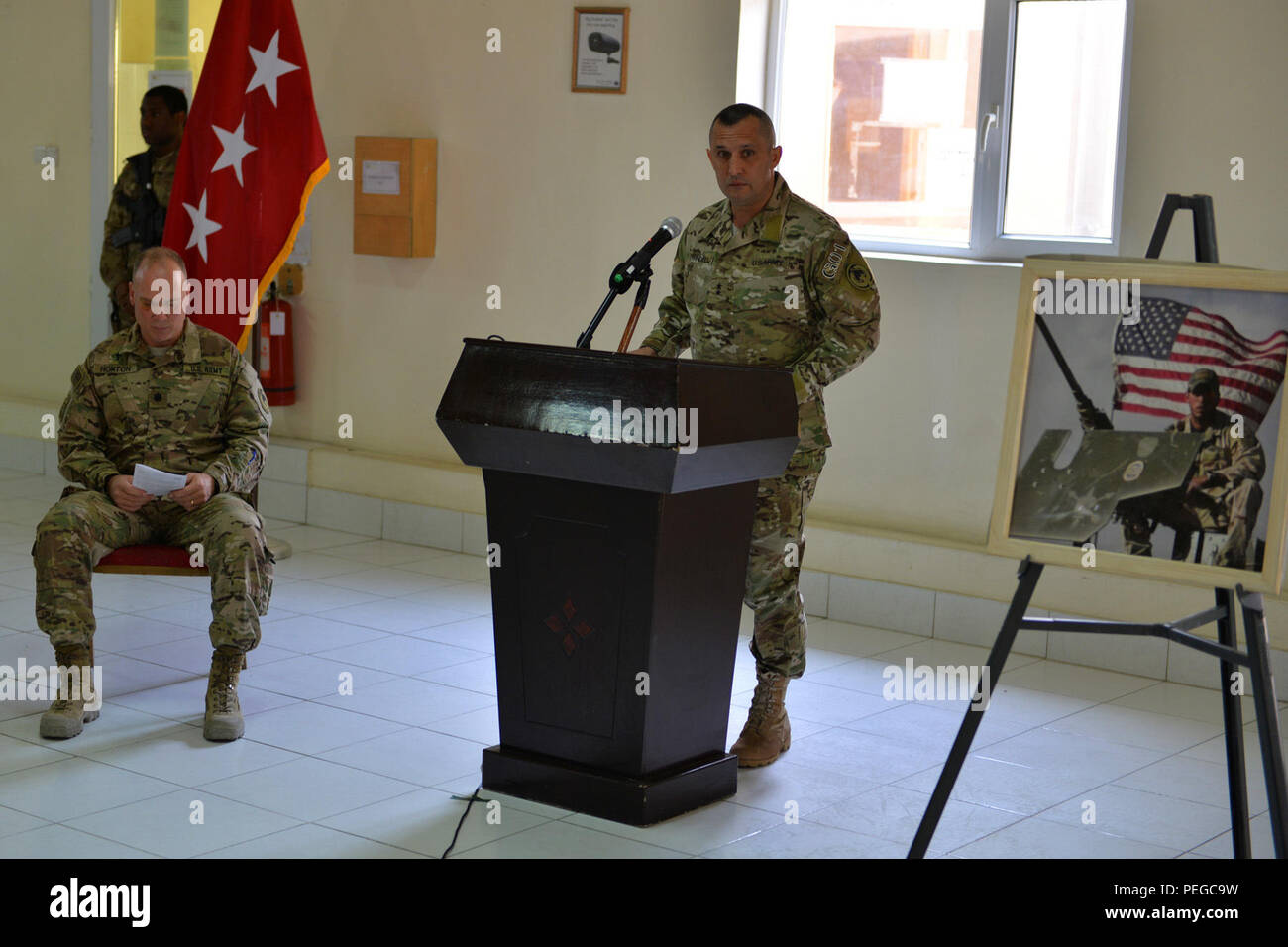KABUL, Afghanistan (Aug. 13, 2015) Brig. Gen. Sean P. Swindell ...