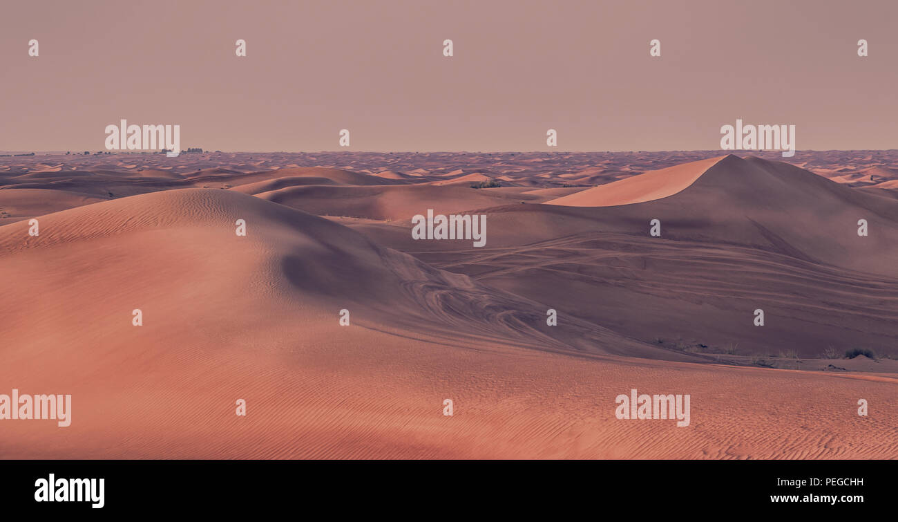 Beautiful sand dunes in the desert Stock Photo - Alamy