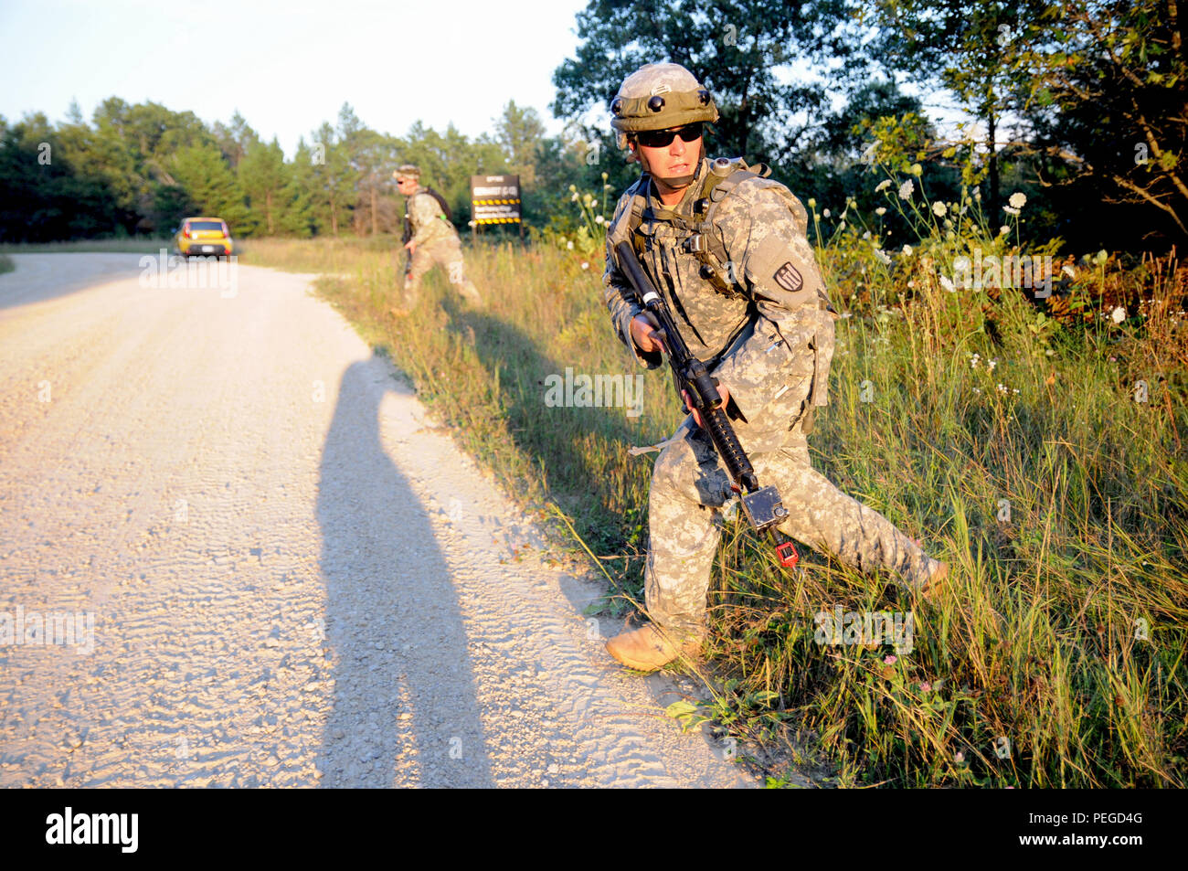 U.S. Army Reserve Sgt. Toran Thornton, a plumber with the 461st ...