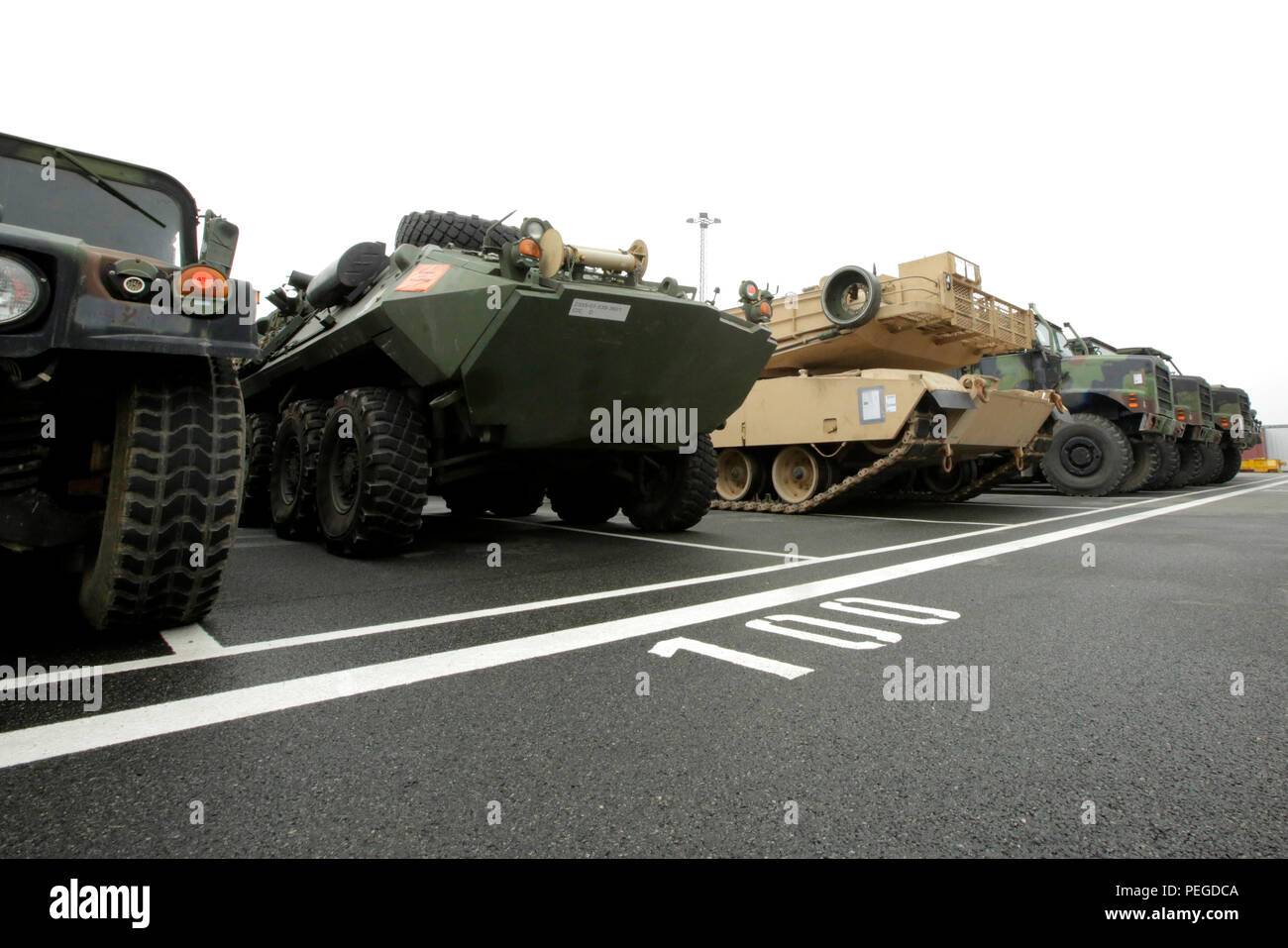 Logistic support vehicles hi-res stock photography and images - Alamy
