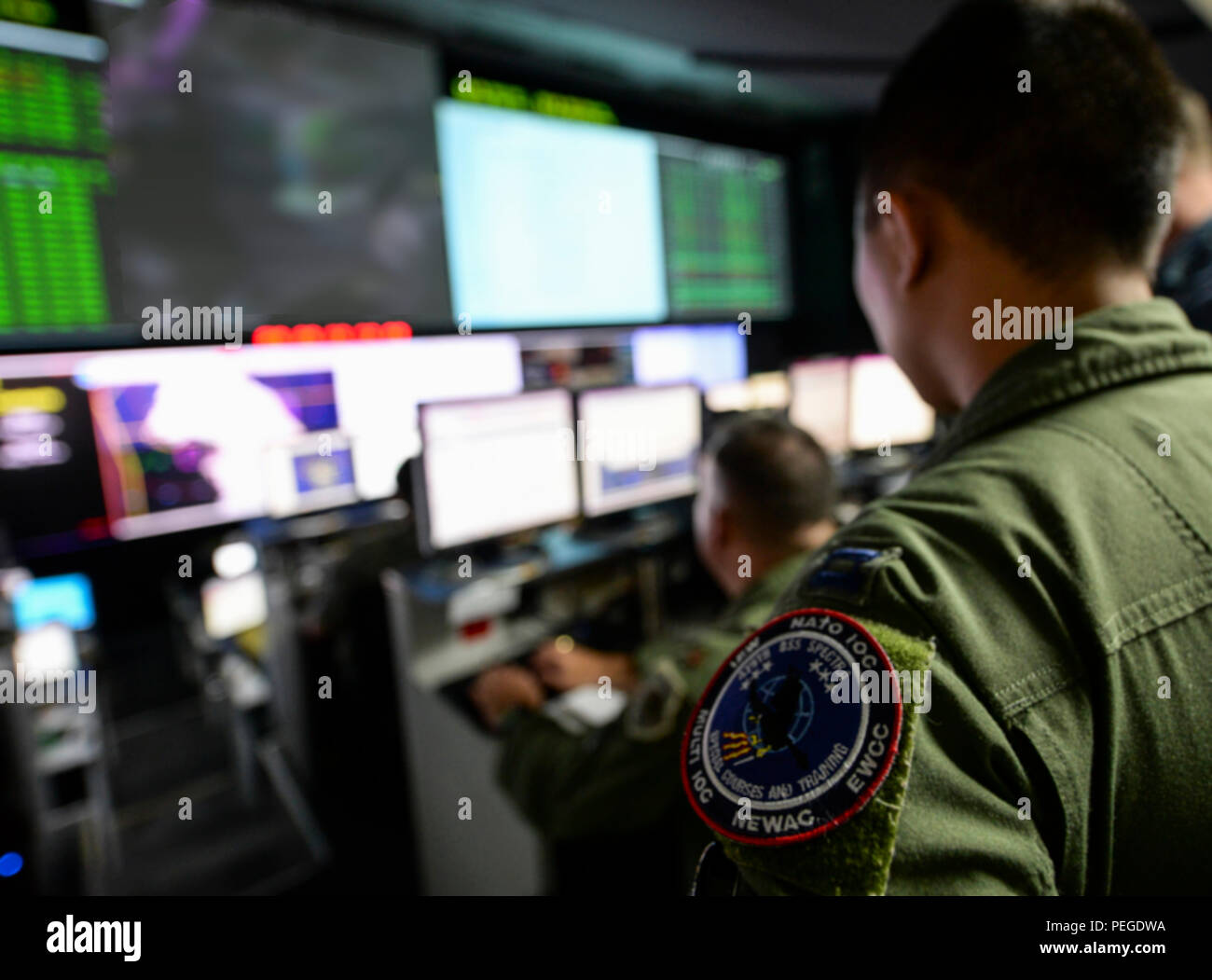 U.S. Air Force Capt. Ernie Chen, 961st Airborne Air Control Squadron ...