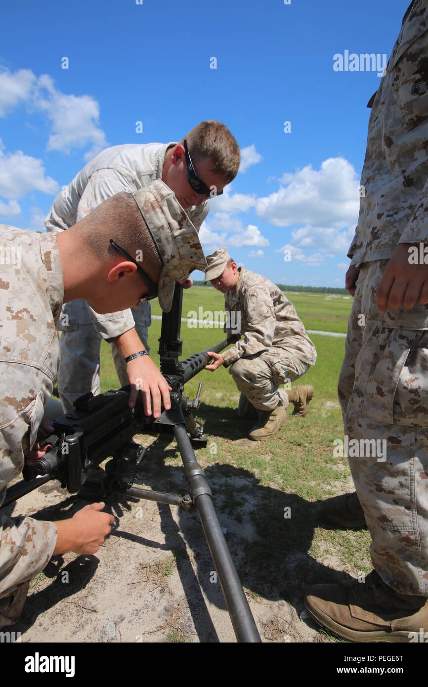 Marines with Truck Company, Headquarters Battalion, 2nd Marine Division ...