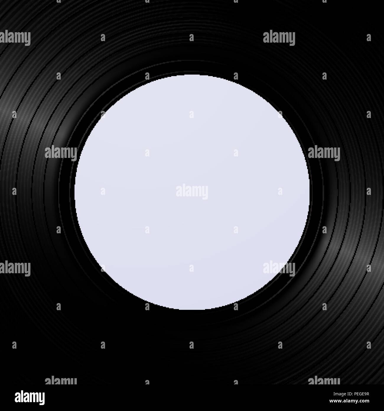 Vintage vinyl record background. Retro music background template Stock ...