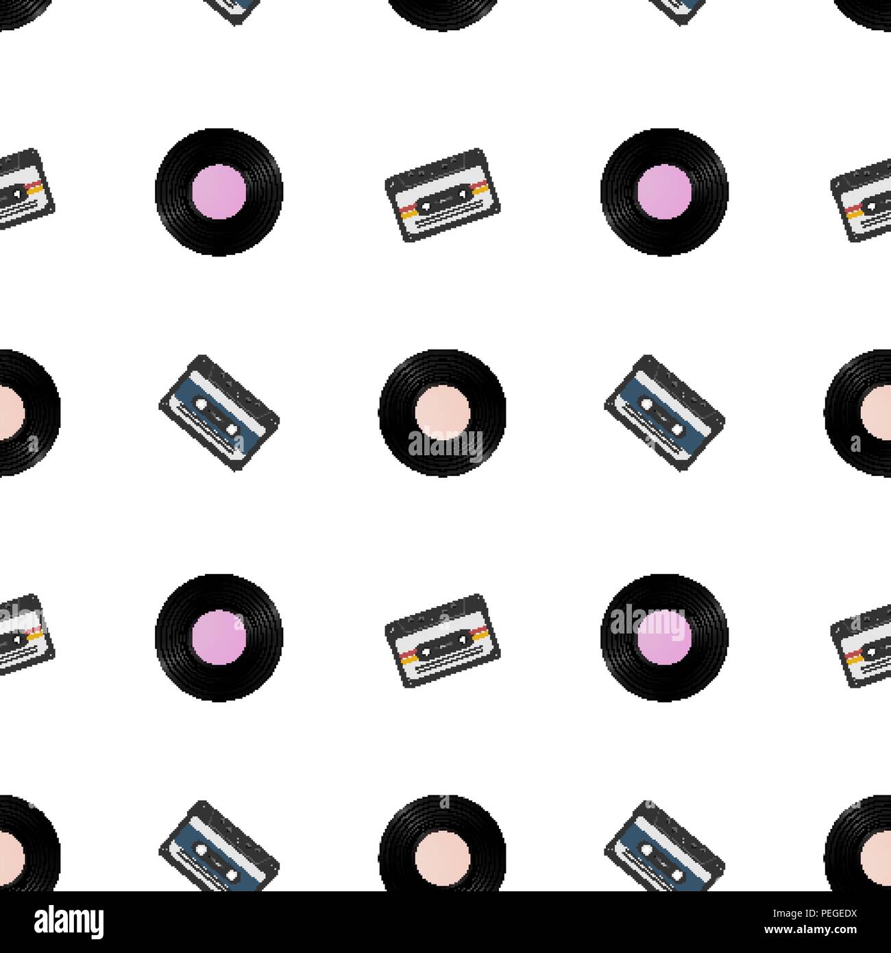 Vinyl lp records Stock Vector Images - Alamy