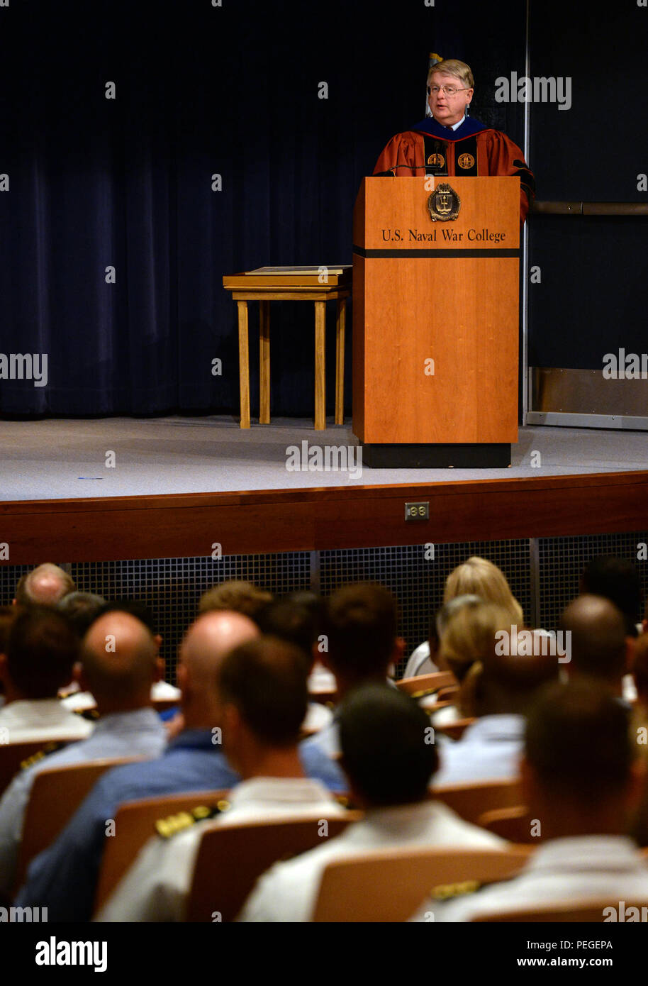Stanley Carpenter, professor and historian for U.S. Naval War College ...
