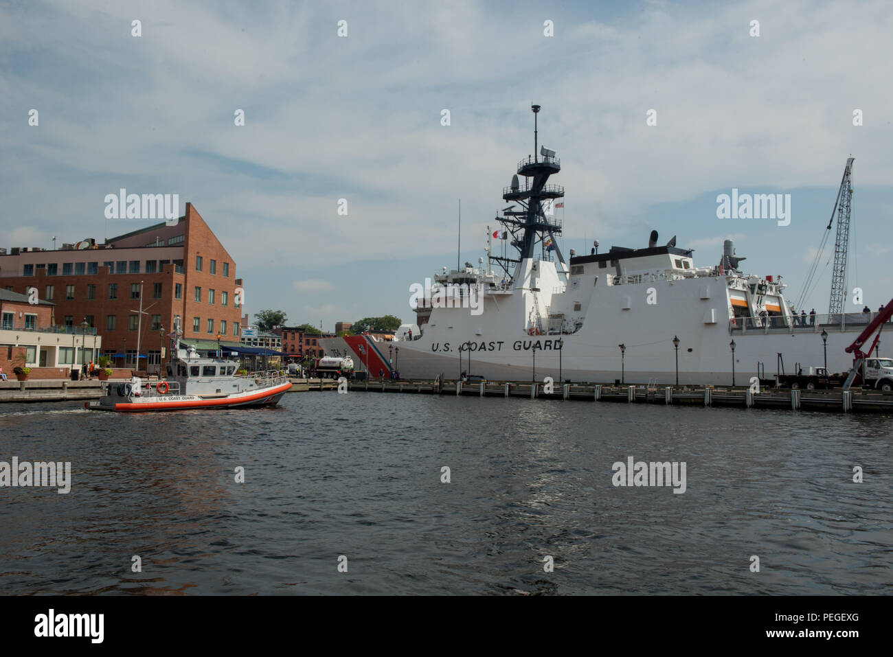 Coast guard station curtis bay hi-res stock photography and images - Alamy
